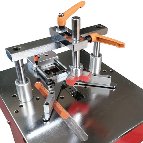 Manual Iron Picture Framing Machine Frame Joiner Wood Corner Pedal ...