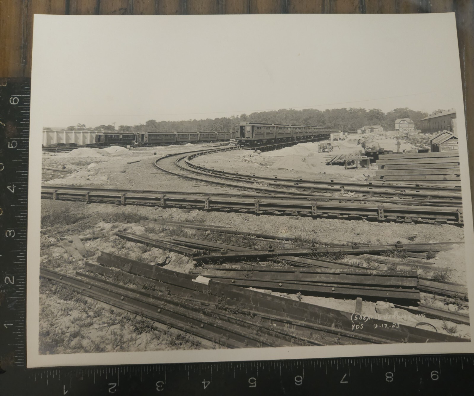 Orig 1923 BRONX Jerome Avenue Subway Yard Constr New York City 8x10 ...