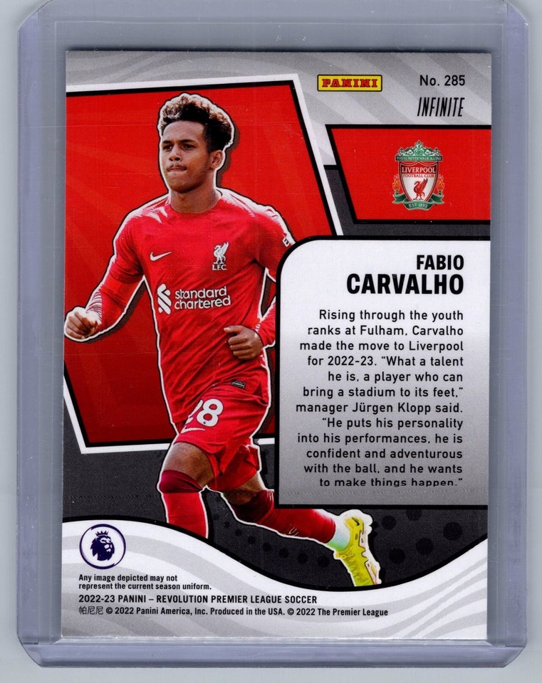 2022 EPL Revolution Soccer #285 Fabio Carvalho Infinite RC | eBay