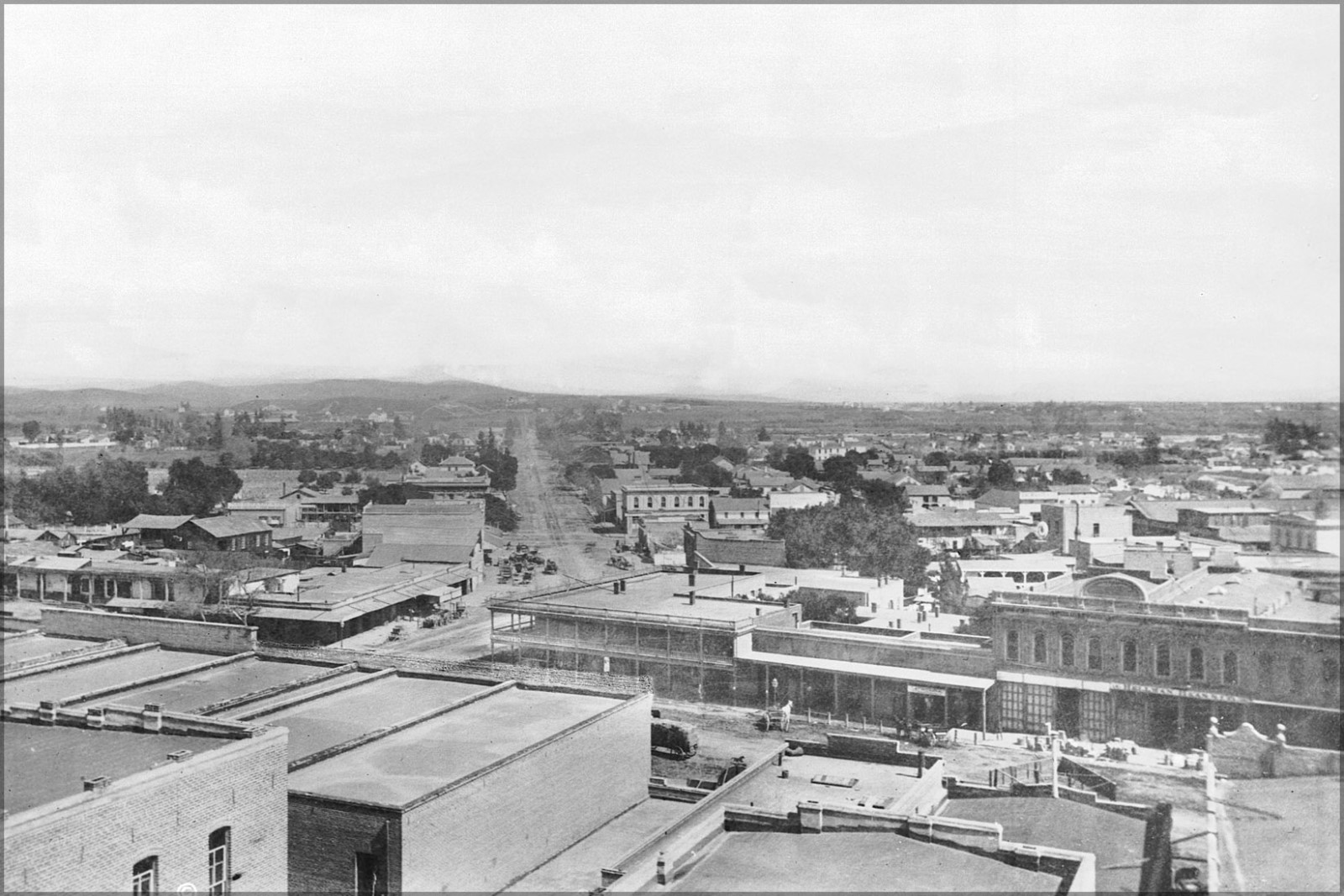 Poster, Many Sizes; Los Angeles Street And Aliso Street From Baker ...