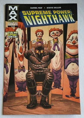 Max Comic Book....Supreme Power: Nighthawk #5, January 2006, Good ...