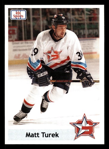 Matt Turek 2002-03 RBI Sports Greensboro Generals (ECHL) #17 Greensboro ...