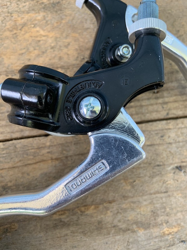 NOS Shimano BL-AT50 Brake Levers-ATB BMX Cruiser Klunker-22.2mm-Japan ...