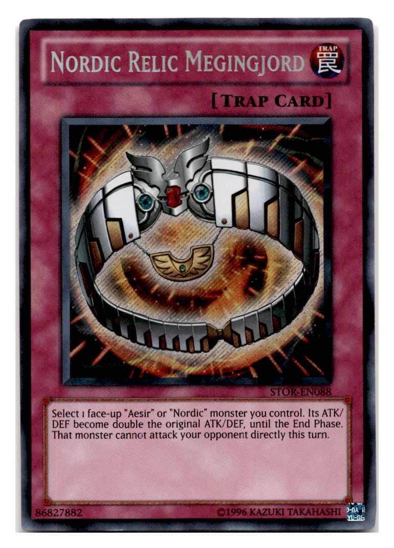 Nordic Relic Megingjord #STOR-EN088 Storm of Ragnarok tcg | eBay
