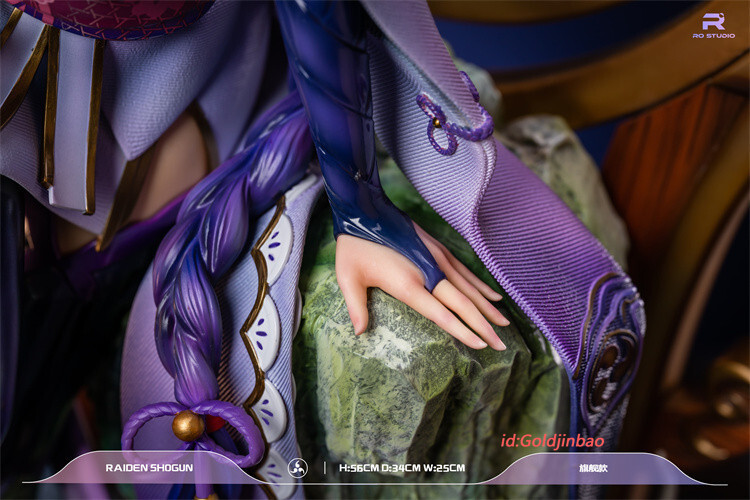 RO Studio Genshin Impact Raiden Shogun Resin Statue 1/4 Scale In Stock ...