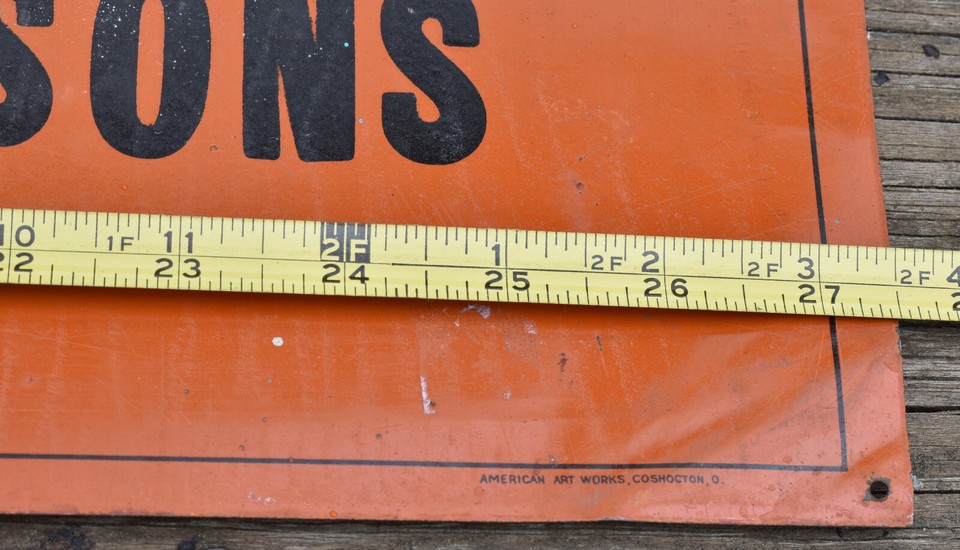 Vintage Louis Goetz & Son HARTINGTON NEBRASKA TIN General Store ...