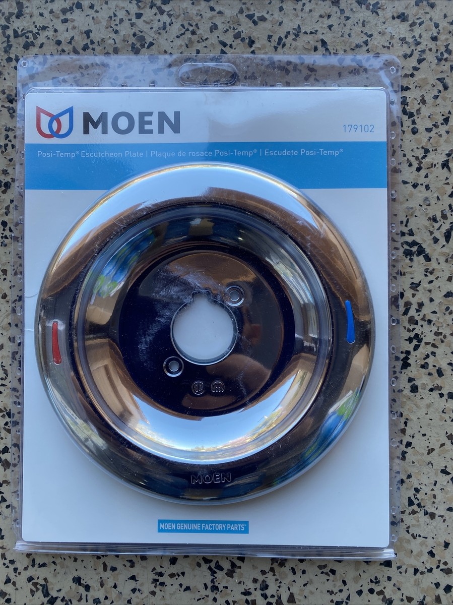 Moen Shower Escutcheon Plate Replacement MOEN Adler 1 Pack Chrome
