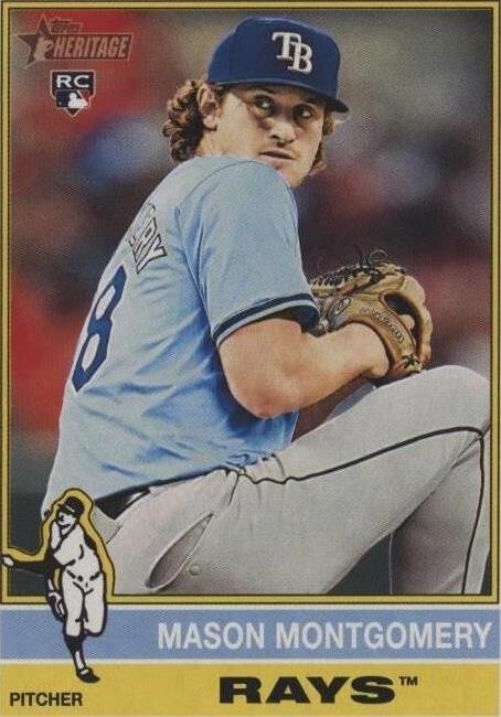 2025 Topps Heritage - Mason Montgomery #296 (RC) for sale online | eBay