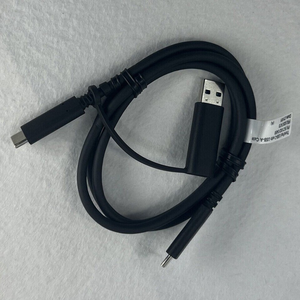 Lenovo USB-C Cable with USB-A Adapter 3ft 03X7470 For Thinkpad Hybrid ...