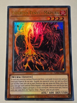 Tenyi Spirit - Mapura YUGIOH GFP2 2022 PORTUGUESE ULTRA RARE 1st ED NM ...