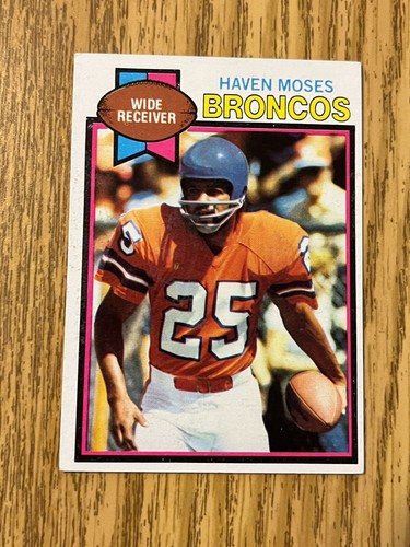 1979 Topps Haven Moses Denver Broncos #313 - C2 | eBay