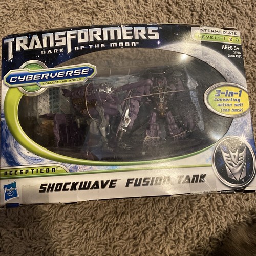 Transformers Dark Of The Moon Shockwave Fusion Tank Cyberverse ...