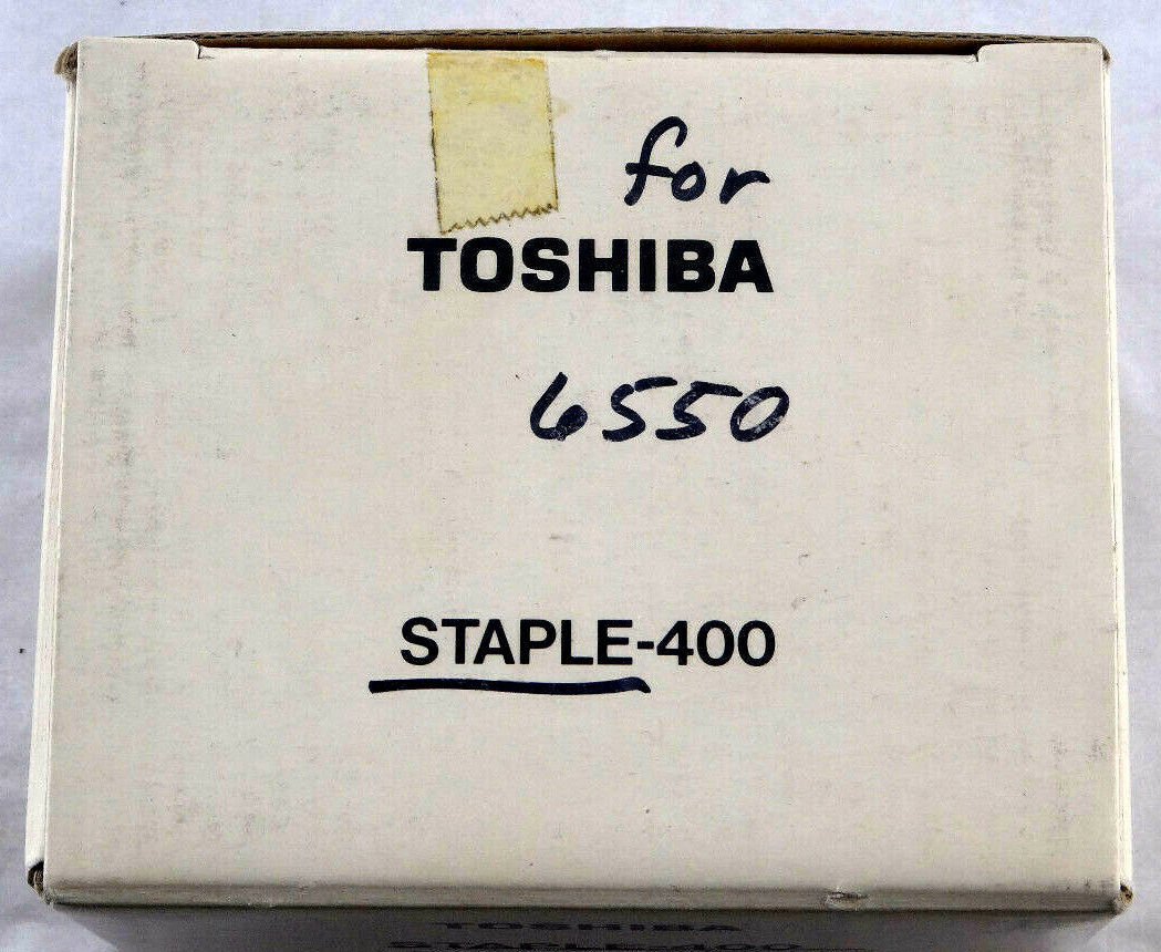 Toshiba Staple-400 Staple Cartridges 3 Cartridges x 5000 Staples New ...