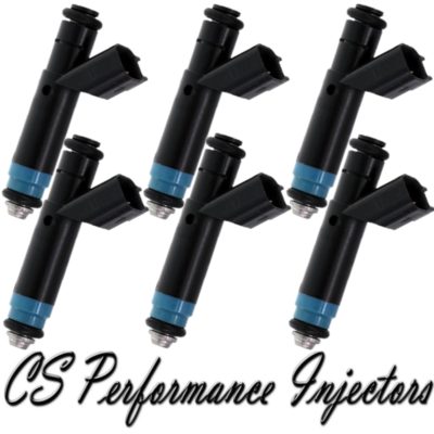 OEM Siemens Fuel Injectors Set (6) 04854181 for 1999-2004 Jeep 4.0L I6 ...