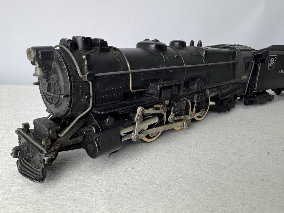 American Flyer 316 AFL/PRR 4-6-2 K5 Locomotive Steam Engine & Tender ...