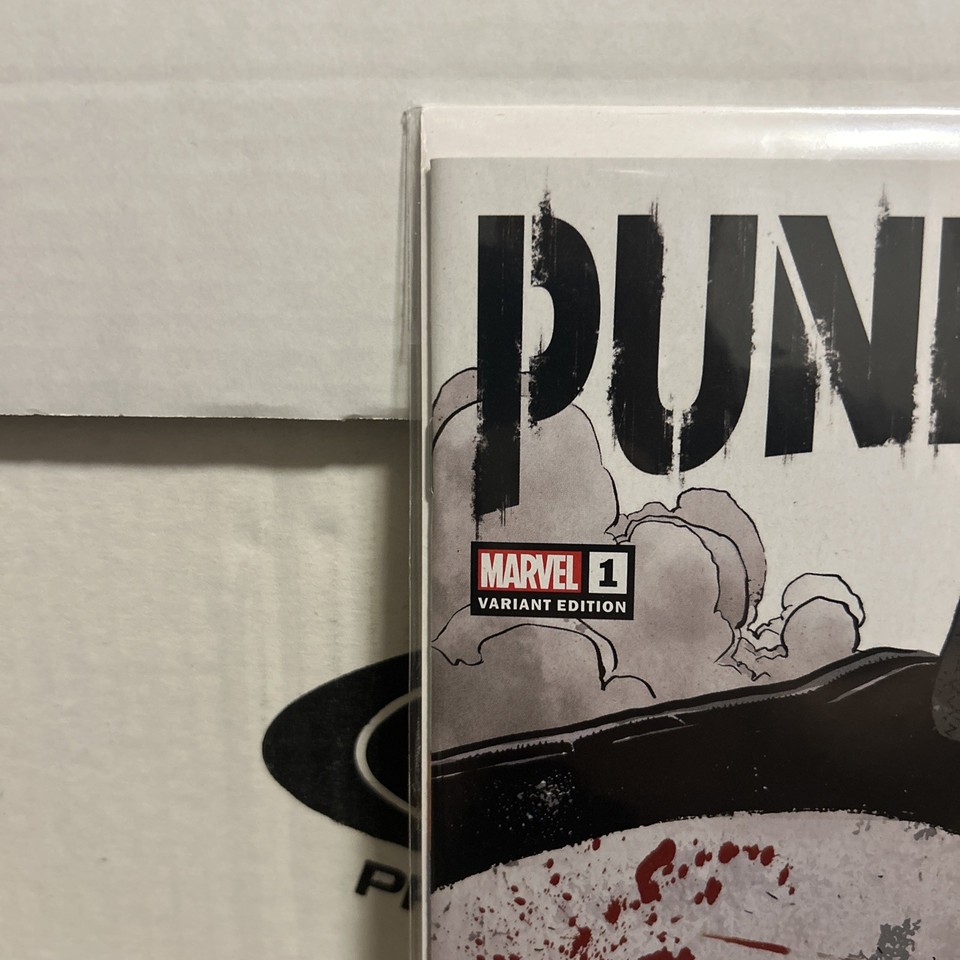 Punisher #1 - Goran Parlov Variant, Jason Aaron (Marvel Comics 2022) ☠️ ...