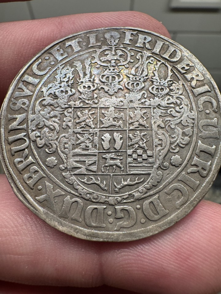 Braunschweig-Wolfenbüttel 1 Thaler 1615 Friedrich Ulrich 1613-1634, Silver | eBay