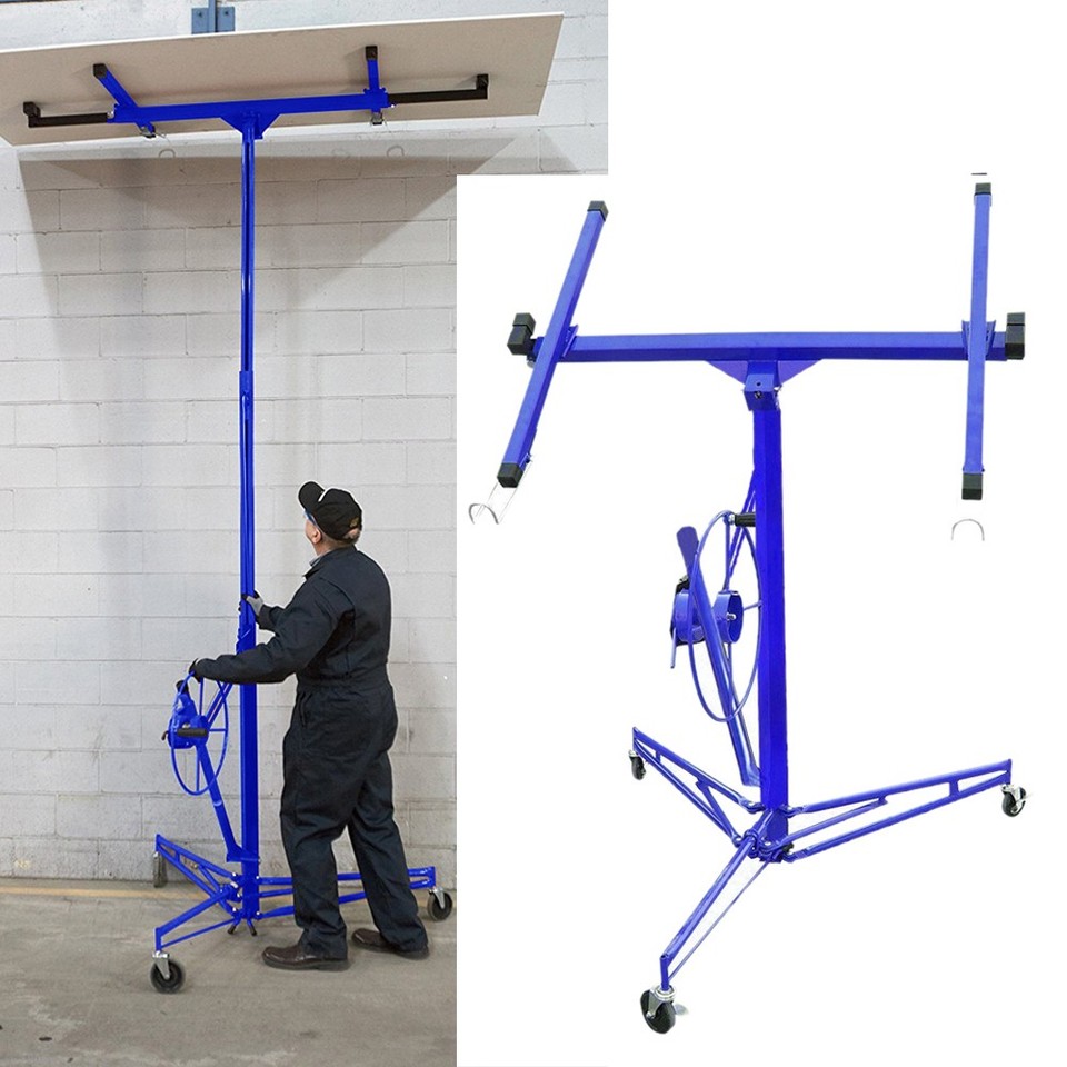 11ft Plasterboard Lifter Drywall Lift Hoist Panel Board Sheet Lifts ...