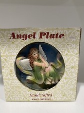 Small Decorative 3d Embossed Angel Plate Handcrafted With Easel for ...