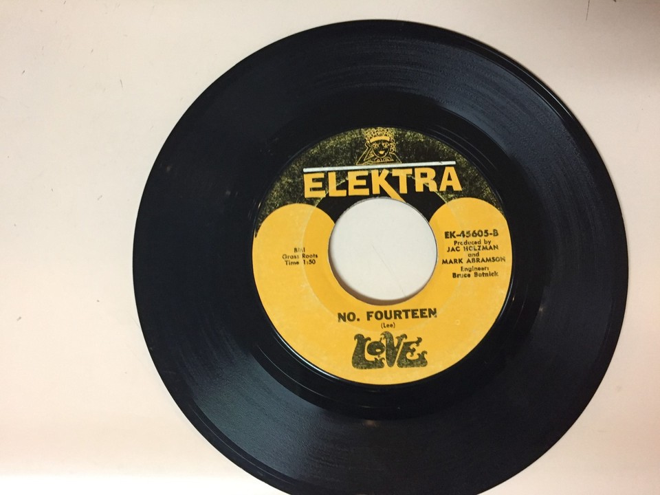 ROCK 45 RPM RECORD - LOVE- ELEKTRA 45605 | eBay