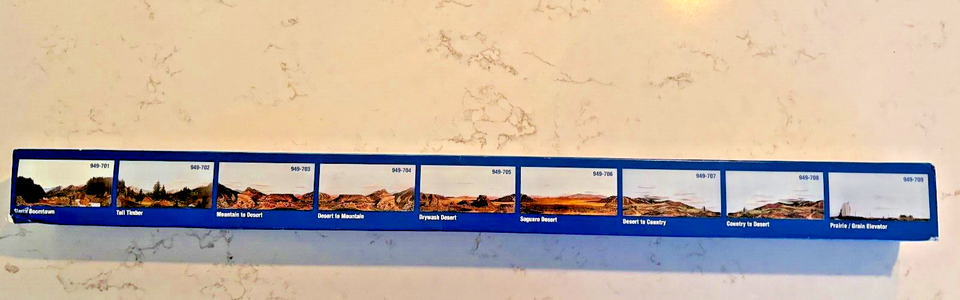 Walthers Scene Master - Background Scenes (4 rolls) | eBay