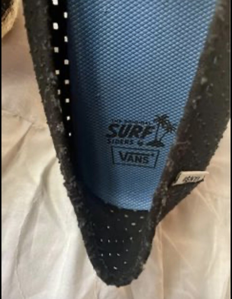 Womens Shoes Vans Original Surf Siders Slip Espadrilles Summer Beach ...