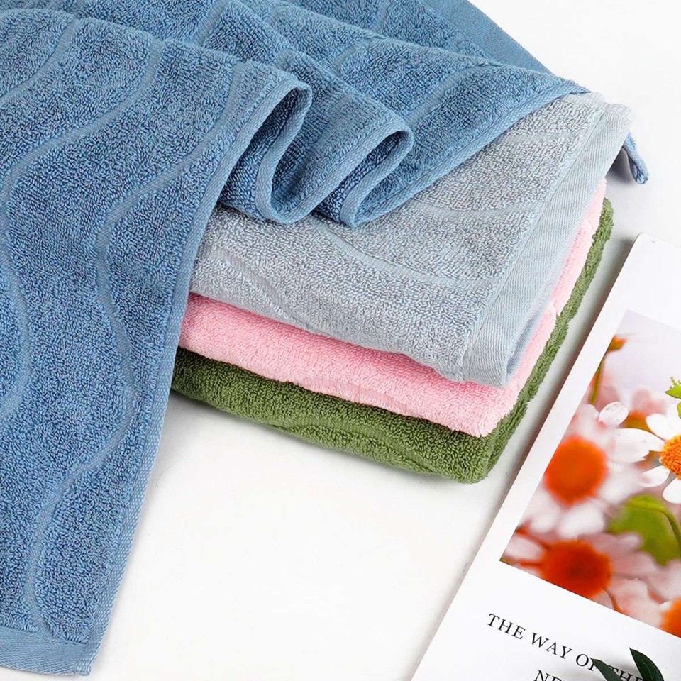 Cotton Hand Towels, Bathroom Hand Towels Set, rectangle, face towel ...