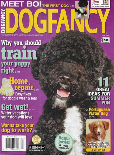 Dog Fancy Magazine Bo Puppy Training Summer Fun Ideas Home Repair ...