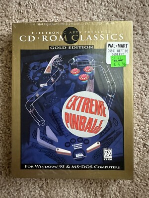 Extreme Pinball for Windows 95 & MS DOS Gold Edition BIG BOX NEW ...