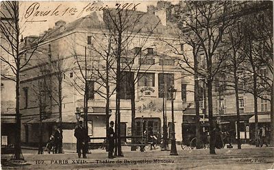 CPA PARIS 17e-Théátre de Batignolles Monceau (322319) | eBay