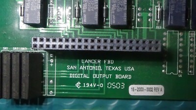 16-2003-0002 Rev A. XYT 25578 162-002-0001A Lancer FBD OEM control ...