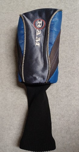 RAM Golf Club Headcover Fairway Driver Blue Black see pics | eBay