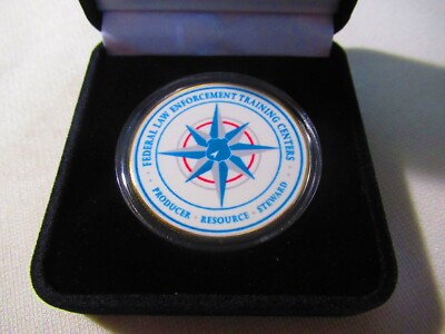 Federal Law Enforcement Training Centers Challenge Coin w/ Presentation ...