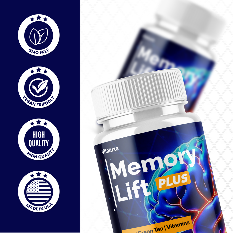 (5 Pack) Memory Lift Brain Maximum Support Supplement Formula (300 ...