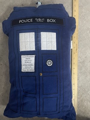 Doctor Who Tardis Plush, Blue, Pillow, 23", Public Call Box, BBC Show ...