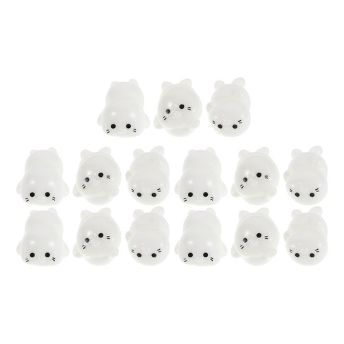 15pcs Mini Resin Seal Figurine: Miniature Seal Animal Statue ...