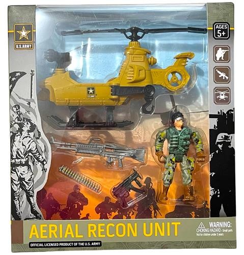 US Army Officially Licensed 5pc AERIAL RECON UNIT TOY SOLDIER SET ...