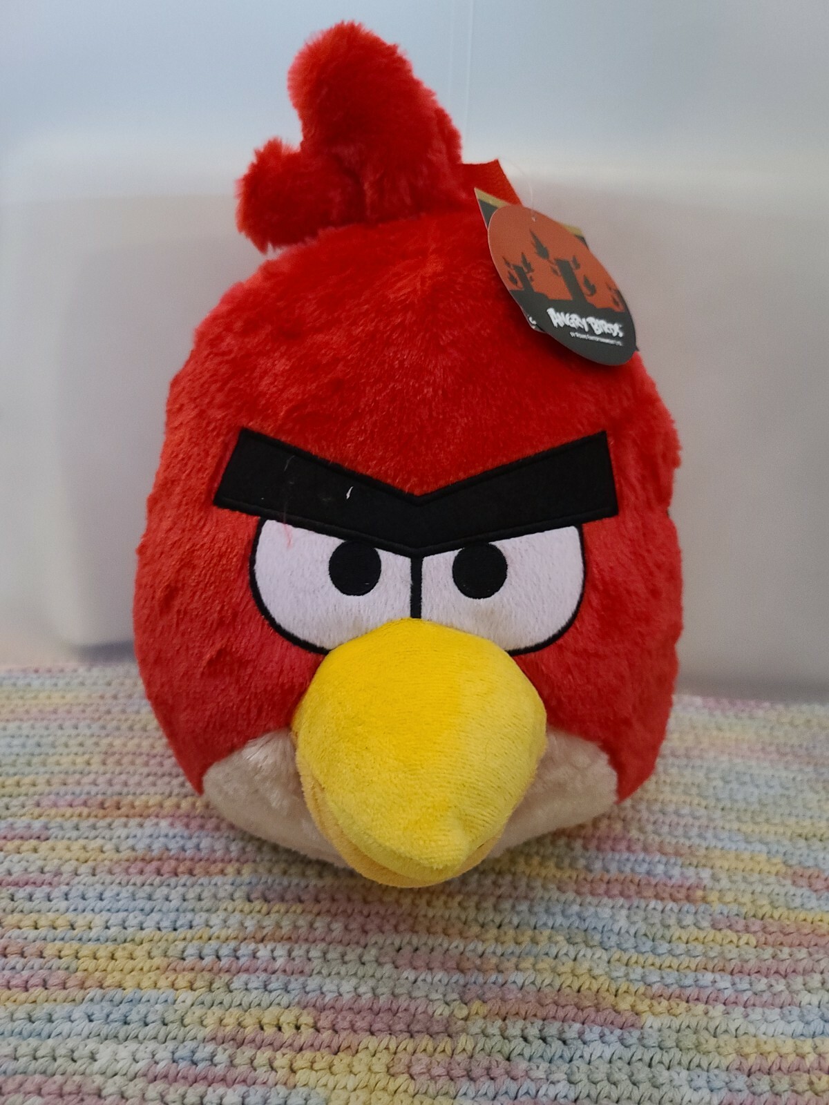 Angry Birds - Red Bird Plush Backpack - 12" - Round1 Prize | eBay
