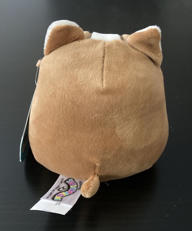 💖 SQUISHMALLOW 4.5" Mini VALENTINE Plush 💖 Reginald The Corgi Hugs ...