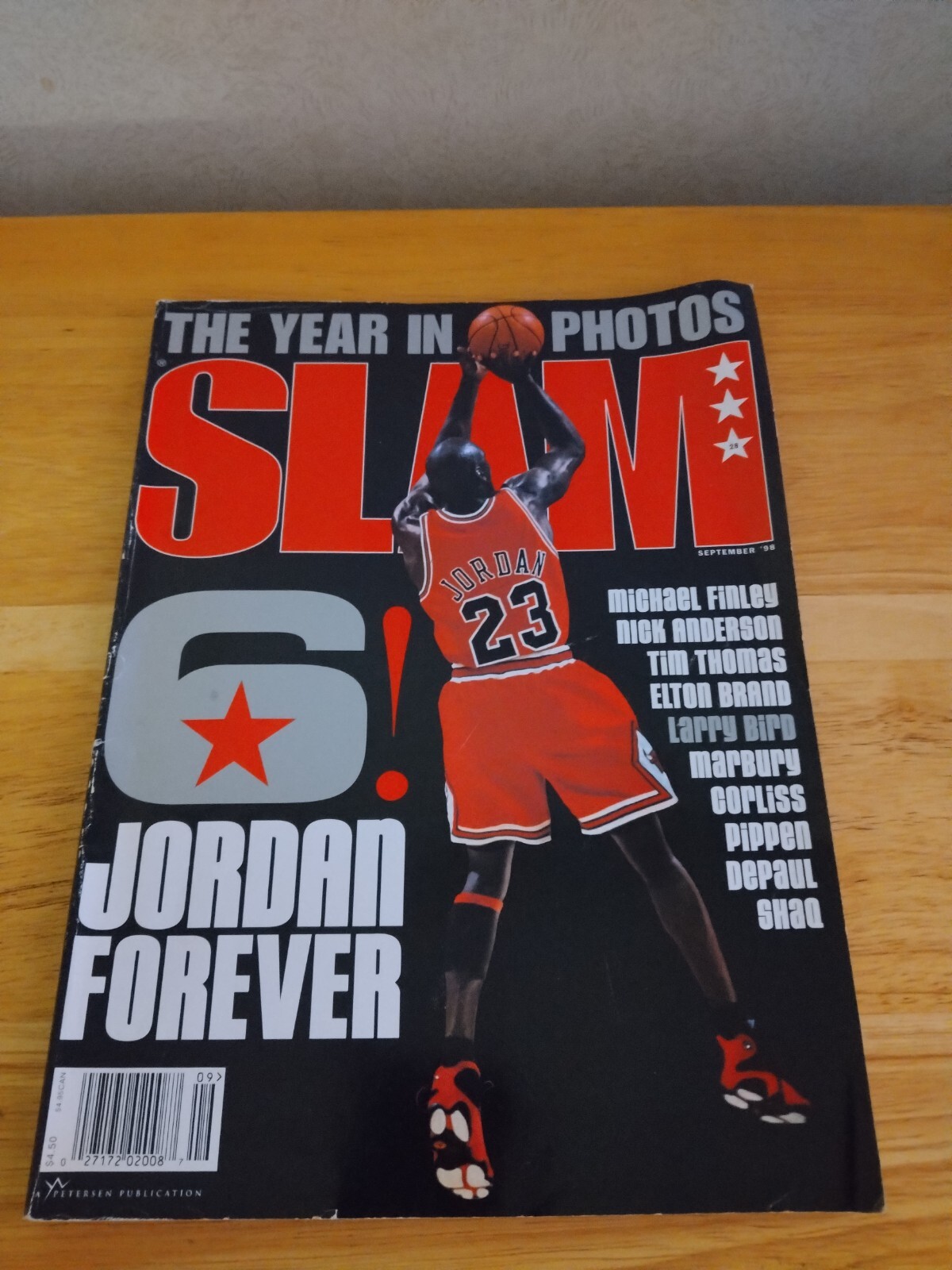 Michael Jordan Magazines Lot Of 10 - SI,Inside Sports,Slam - 5 ...