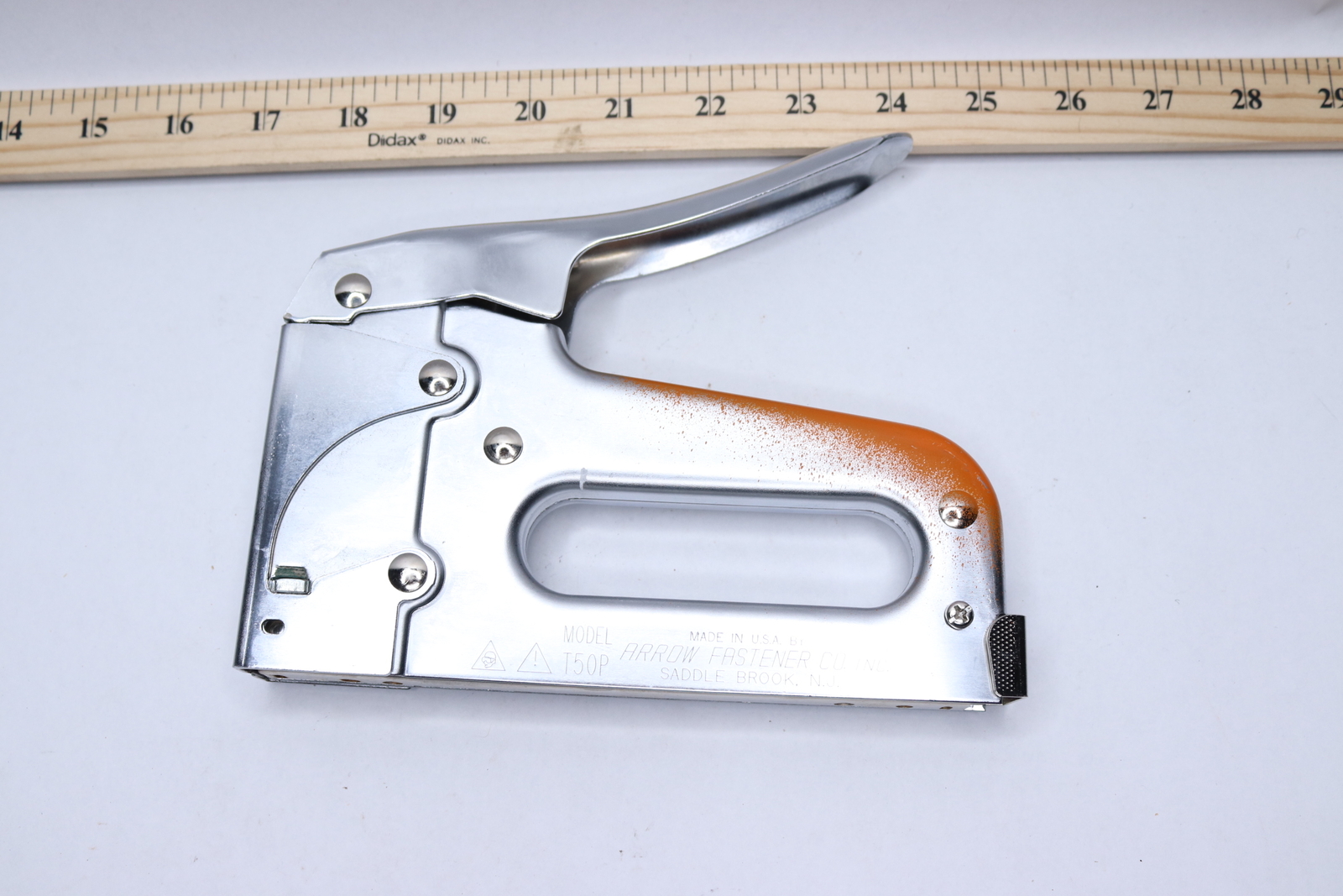 BULK DISCOUNT | Arrow Heavy Duty Staple Gun Alloy Steel Chrome T50P ...