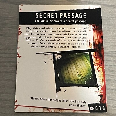 Horrorclix Base Set 018 Secret Passage Plot Card | eBay