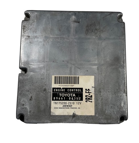 2000 TOYOTA 4RUNNER ENGINE CONTROL MODULE ECU 89661 04352 4x2 AUTOMATIC ...