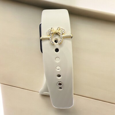 Gold Color Rhinestone Smart Watch Band Charms Decorative Charm | eBay