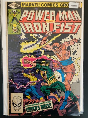 Power Man and Iron Fist 72 Higher Grade Marvel Comic Book CL88-81 | eBay