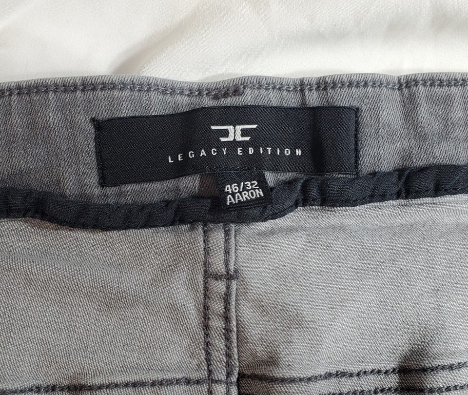 Jordan Chang Legacy Edition Aaron 46X32 (46X30) Y2k Grey Baggie ...