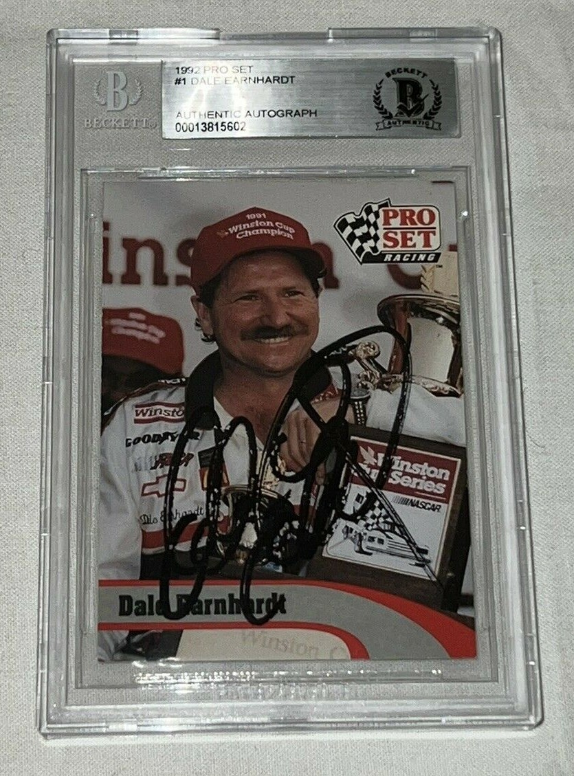 Dale Earnhardt Autographed Memorabilia | Signed Photo, Jersey ...
