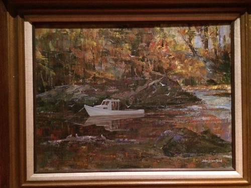 John Loren Head landscape painting Maine listed artist | eBay