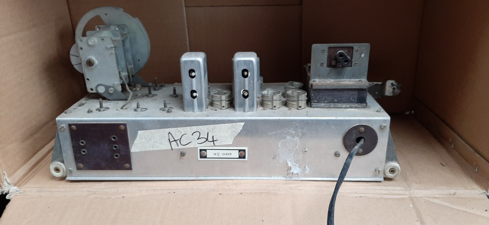 Vintage valve radio chassis. Bush AC34, Pye P117RS | eBay