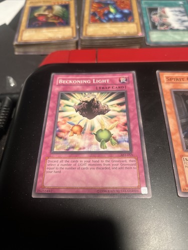 Yu-Gi-Oh! Beckoning Light Common Trap Card AST-053 | eBay